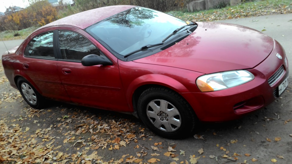 Просто подготовка к зиме. Амортизаторы и мотор. — Dodge Stratus (2G), 2,7 л, 2002 года ...