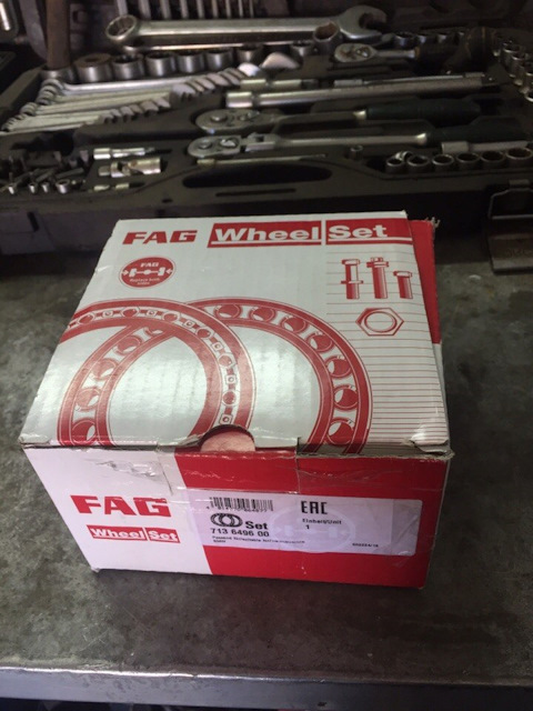 713649600 Комплект подшипника колеса FAG | Запчасти на DRIVE2