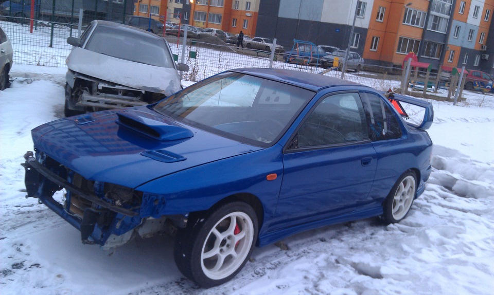 Процесс идет! — Subaru Impreza WRX STI (GC), 0,5 л, 1998 года ...