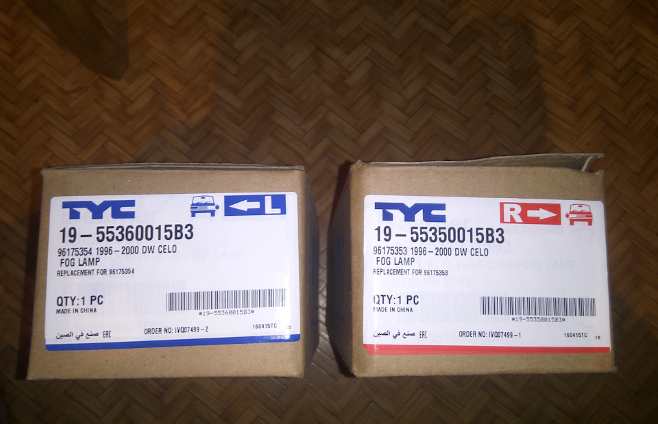 Фара противотуманная DAEWOO Nexia (96-) TYC — Daewoo Nexia (2G), 1,5 л ...