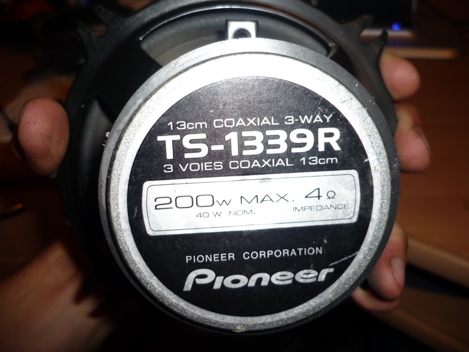 Продаю : Коаксиальная акустика Pioneer TS-1339R — Toyota Mark II (80 ...