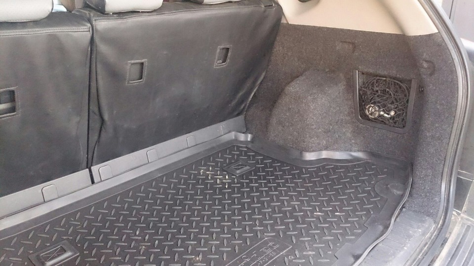 коврик в багажник — Hyundai Tucson (JM), 2 л, 2009 года | стайлинг | DRIVE2