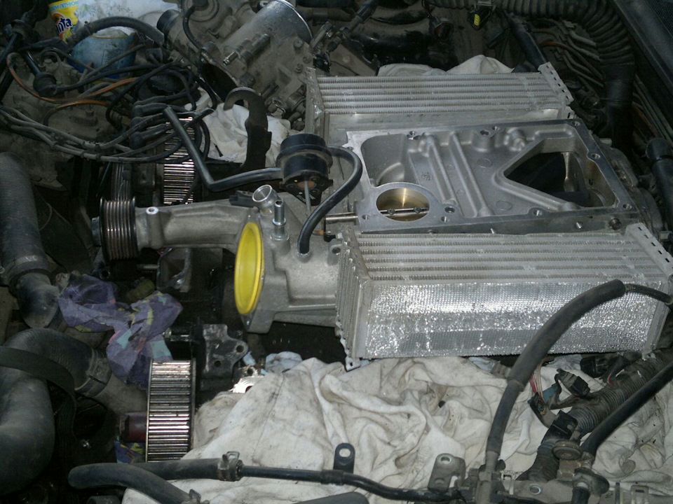 Примерка нового впуска или опять все по новому. — Lexus LS (UCF20), 4 л ...