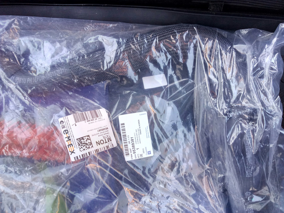 95389381 Шланг радиатора GM | Запчасти на DRIVE2