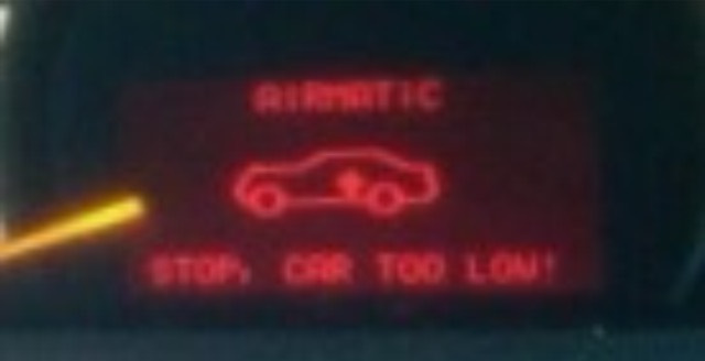 AIRMATIC STOP, CAR TOO LOW — Mercedes-Benz S-Class (W220), 5 л, 2000 ...