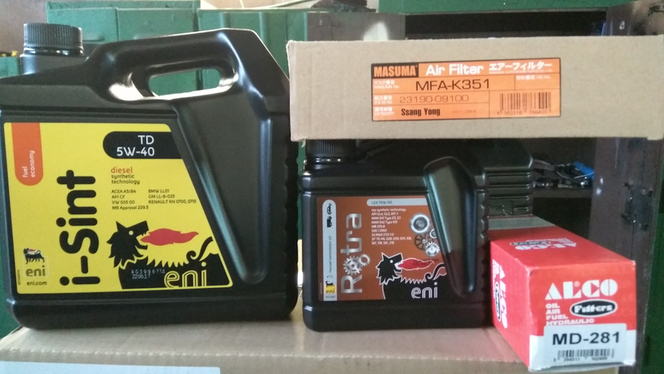 2319009100 Воздушный фильтр SSANG YONG | Запчасти на DRIVE2