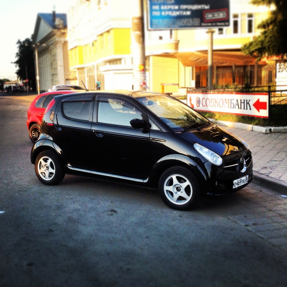 Поставил новые диски! — Subaru R2, 0,6 л, 2005 года | покатушки | DRIVE2