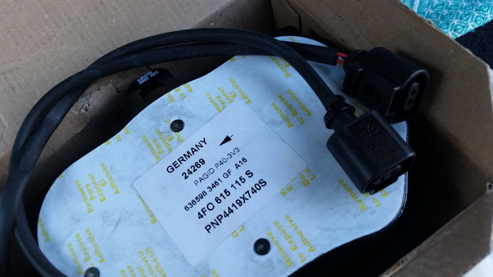 Ремонт суппортов «AUDI ceramic» — Audi Q7 (1G), 6 л, 2009 года ...