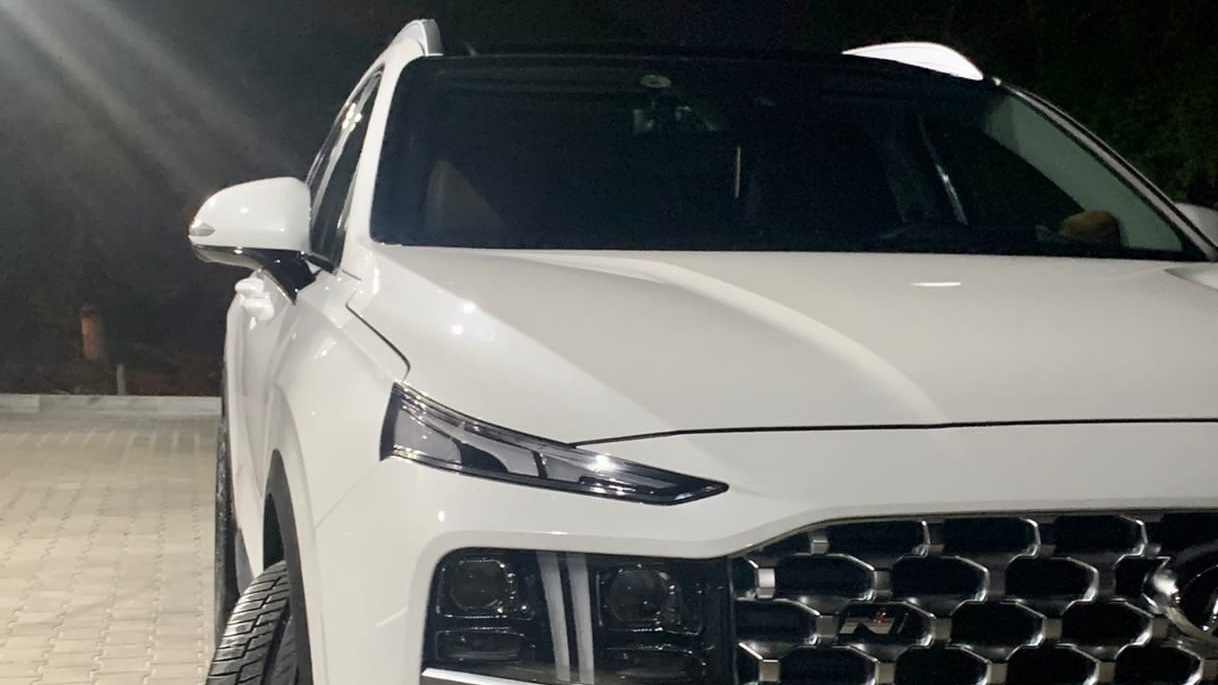 Hyundai Santa Fe (4G) 2.2 дизельный 2021 | N Line Wh1te Sh4rk на DRIVE2