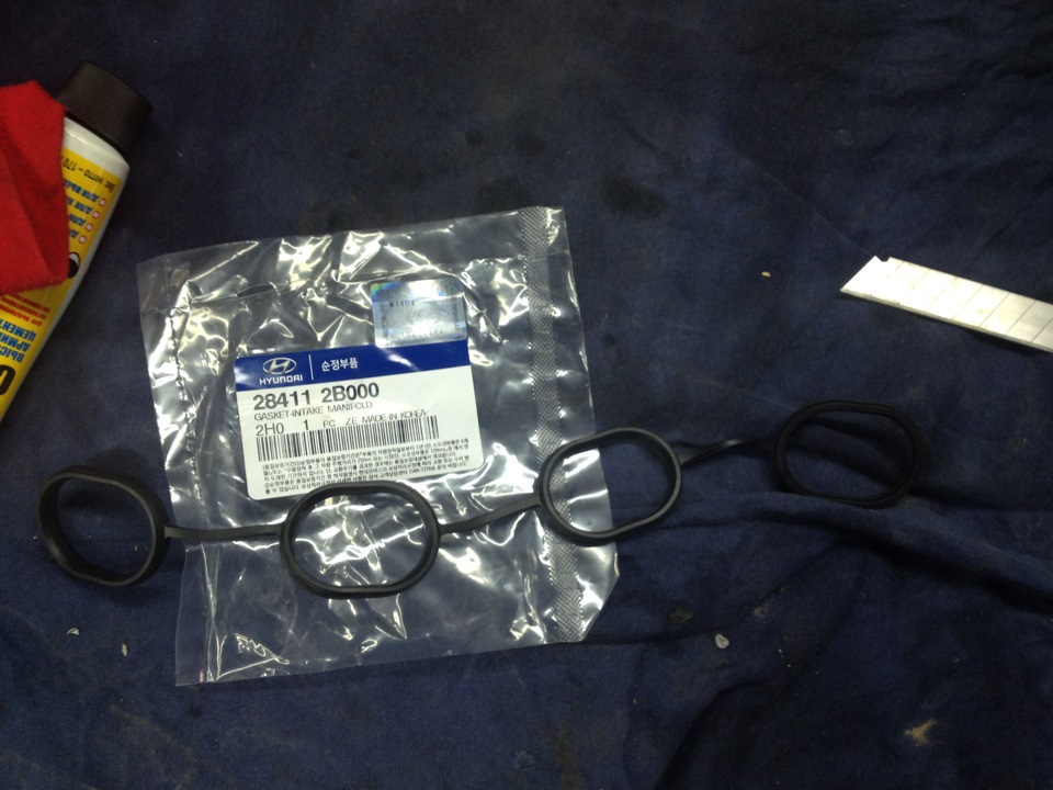 Замена прокладки ГБЦ часть 2 (сборка) — KIA Ceed SW (1G), 1,6 л, 2011 ...