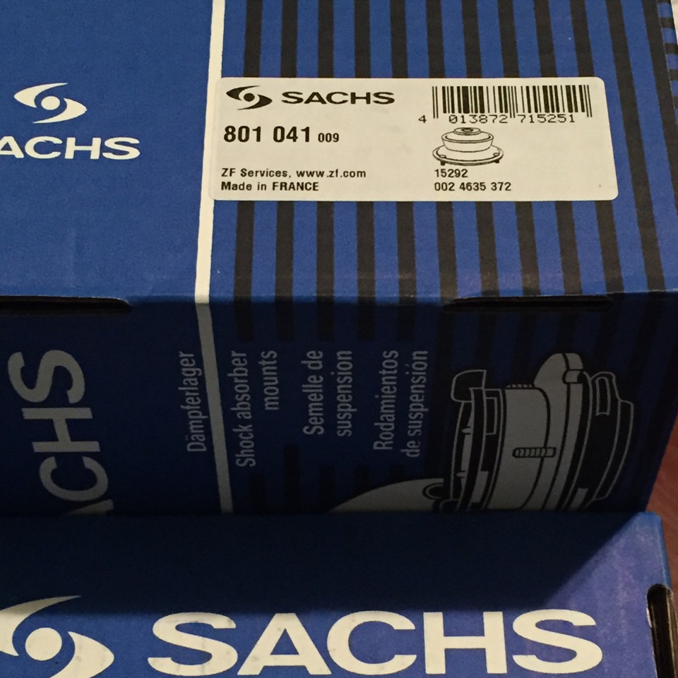 Подшипник передней стойки BP4K-34-38XA — Mazda 3 (1G) BK, 1,6 л, 2007 ...