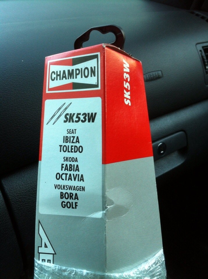 Дворники Champion — Skoda Octavia Combi A4 Mk1, 1,8 л, 2007 года ...
