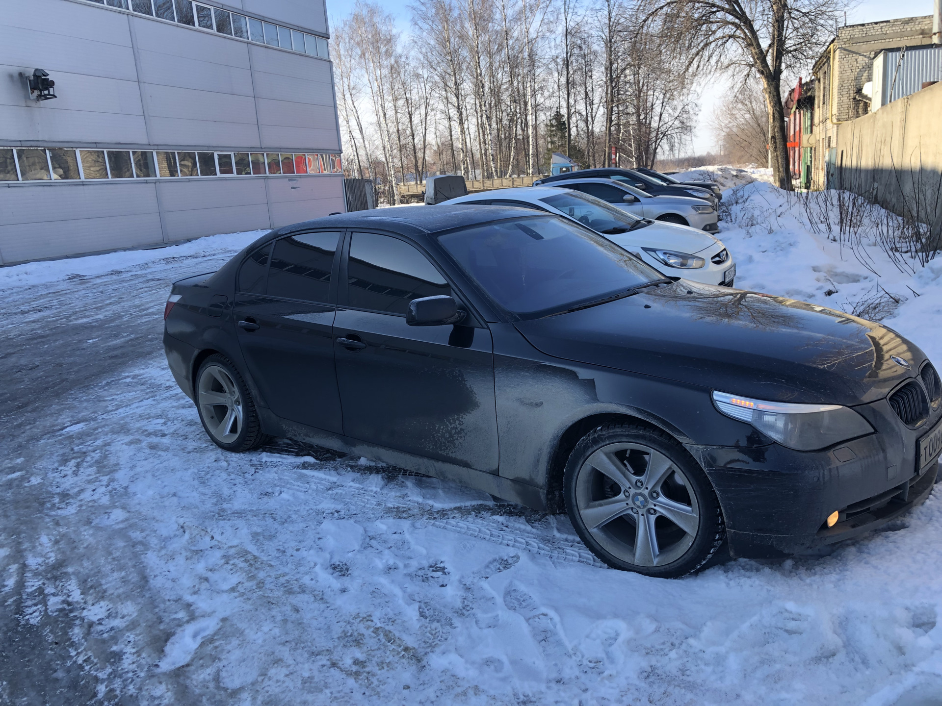 Шадоу лайну быть! Начало проекта “Черная лиса” — BMW 5 series (E60), 2,5 л, 2005 года | просто ...