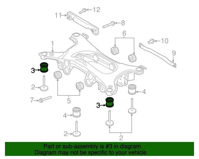 LR001118 ИЗОЛЯТОР В СБОРЕ Jaguar Land Rover | Запчасти на DRIVE2