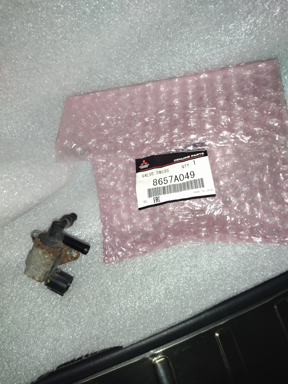 8657A049 Клапан электромагнитный Mitsubishi | Запчасти на DRIVE2