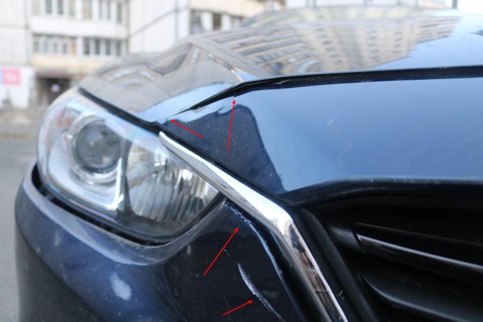 Поцелуй на удачу — Mazda 6 (3G) GJ, 2,5 л, 2016 года | ДТП | DRIVE2