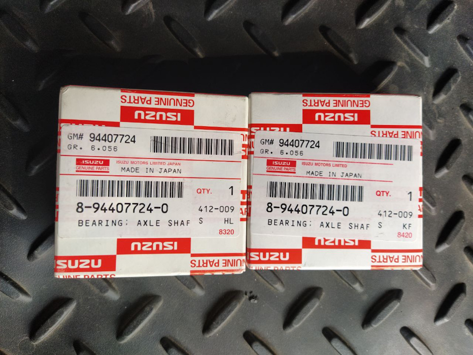 94407724 Подшипник шариковый приводного вала GM | Запчасти на DRIVE2