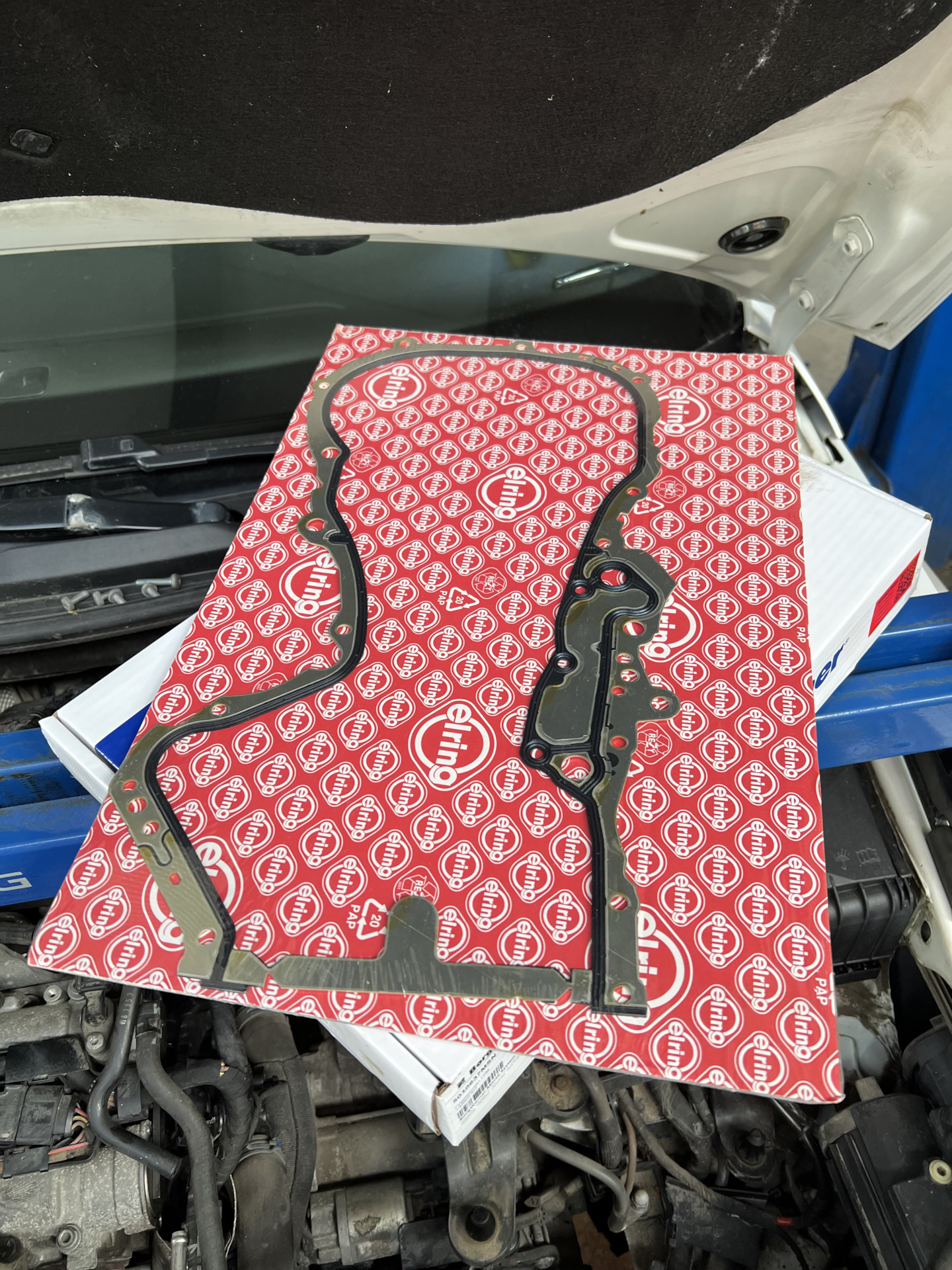 Замена цепи грм — Volkswagen Scirocco (3G), 1,4 л, 2014 года | визит на ...