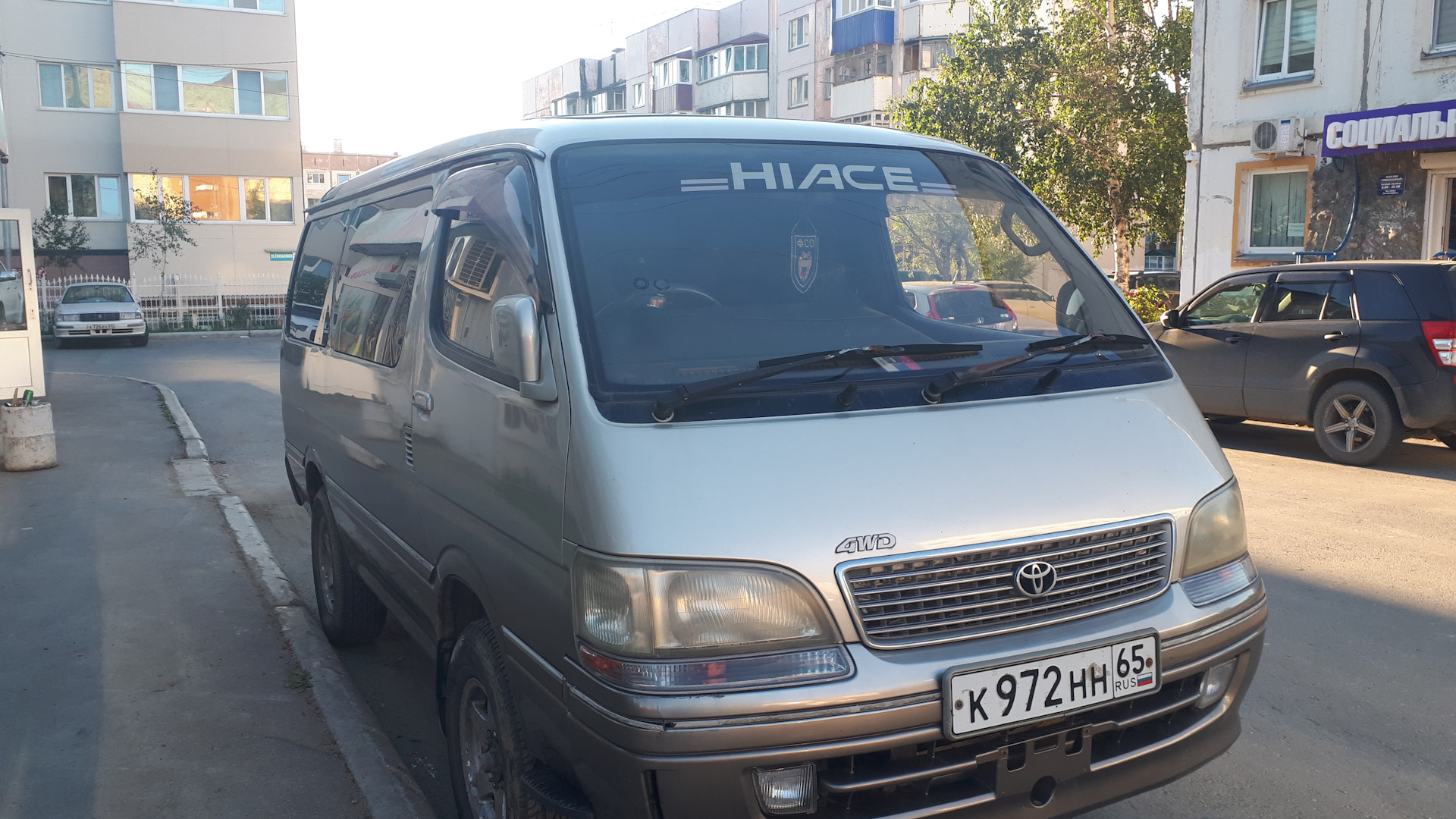Toyota HiAce (H100) 3.0 дизельный 1998 | на DRIVE2