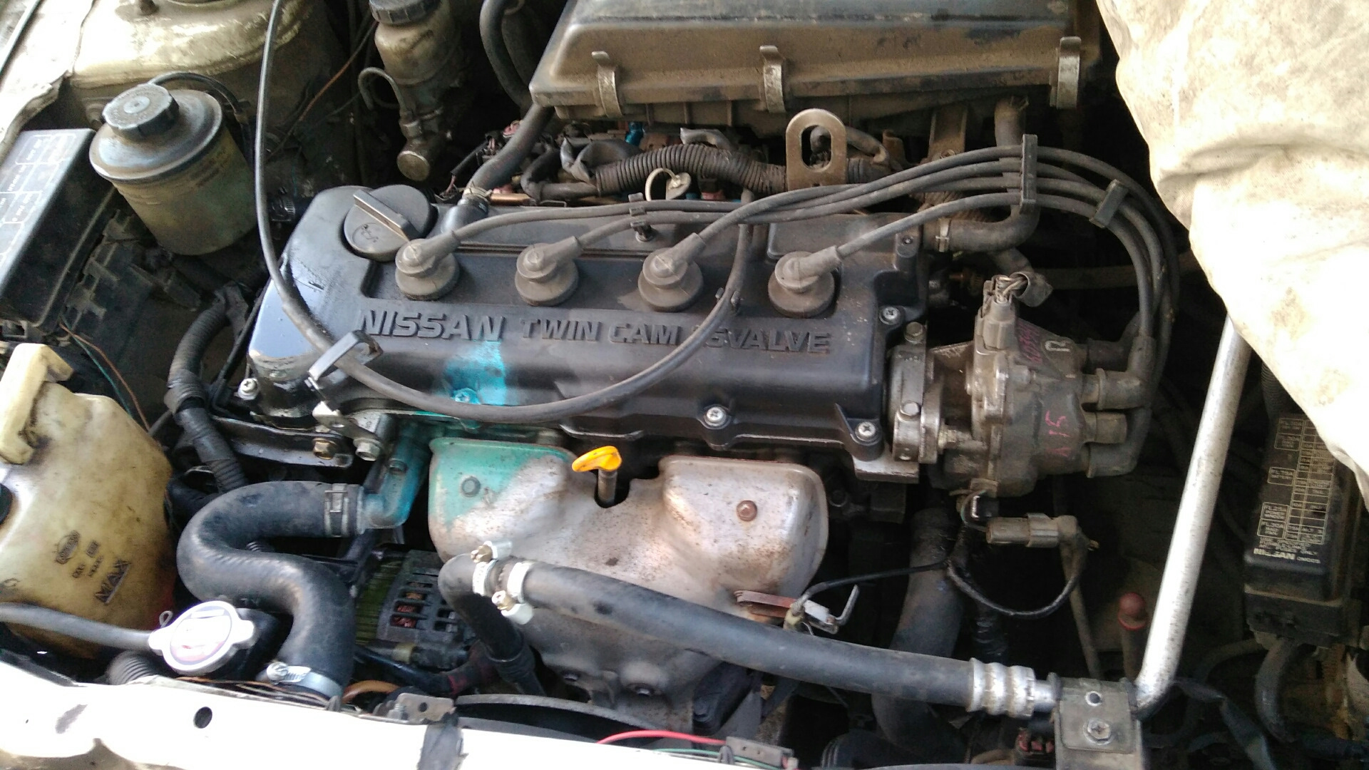 Замена двигателя — Nissan Presea (R11), 1,5 л, 1997 года | визит на ...