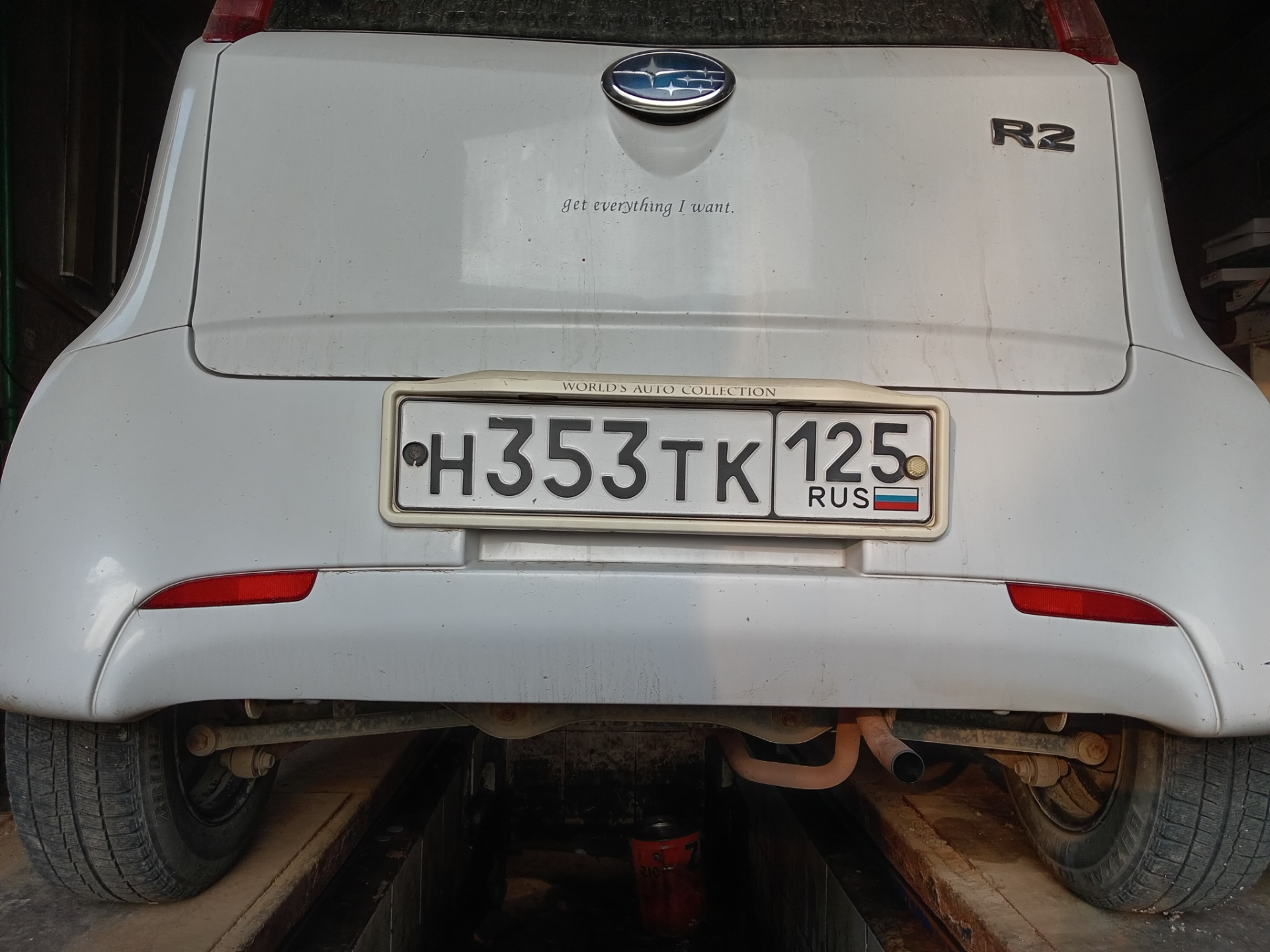 #18. Маслишко и винишко — Subaru R2, 0,7 л, 2008 года | плановое ТО ...