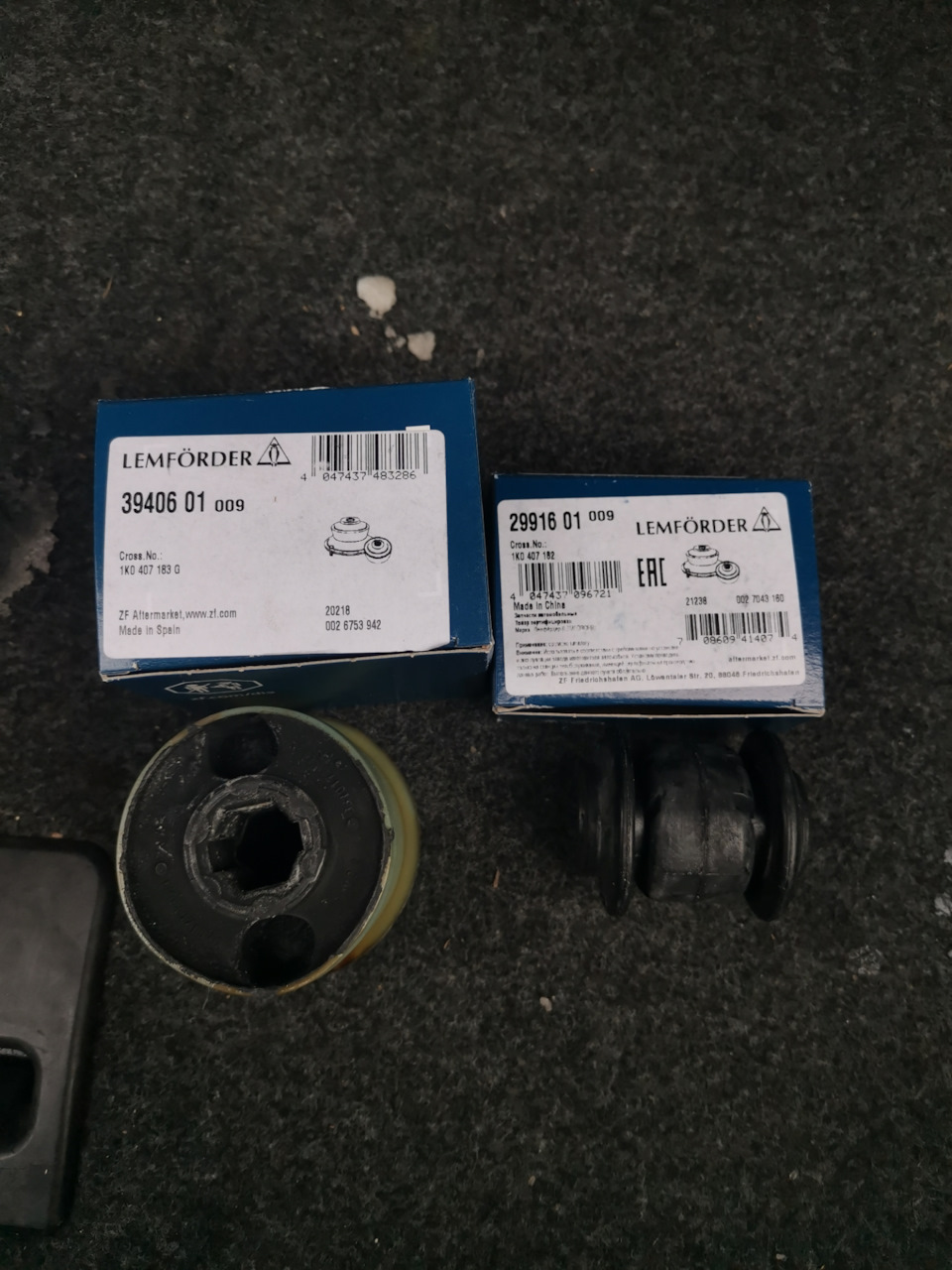 Замена сайлент блоков переднего рычага — Volkswagen Passat B6, 1,8 л ...