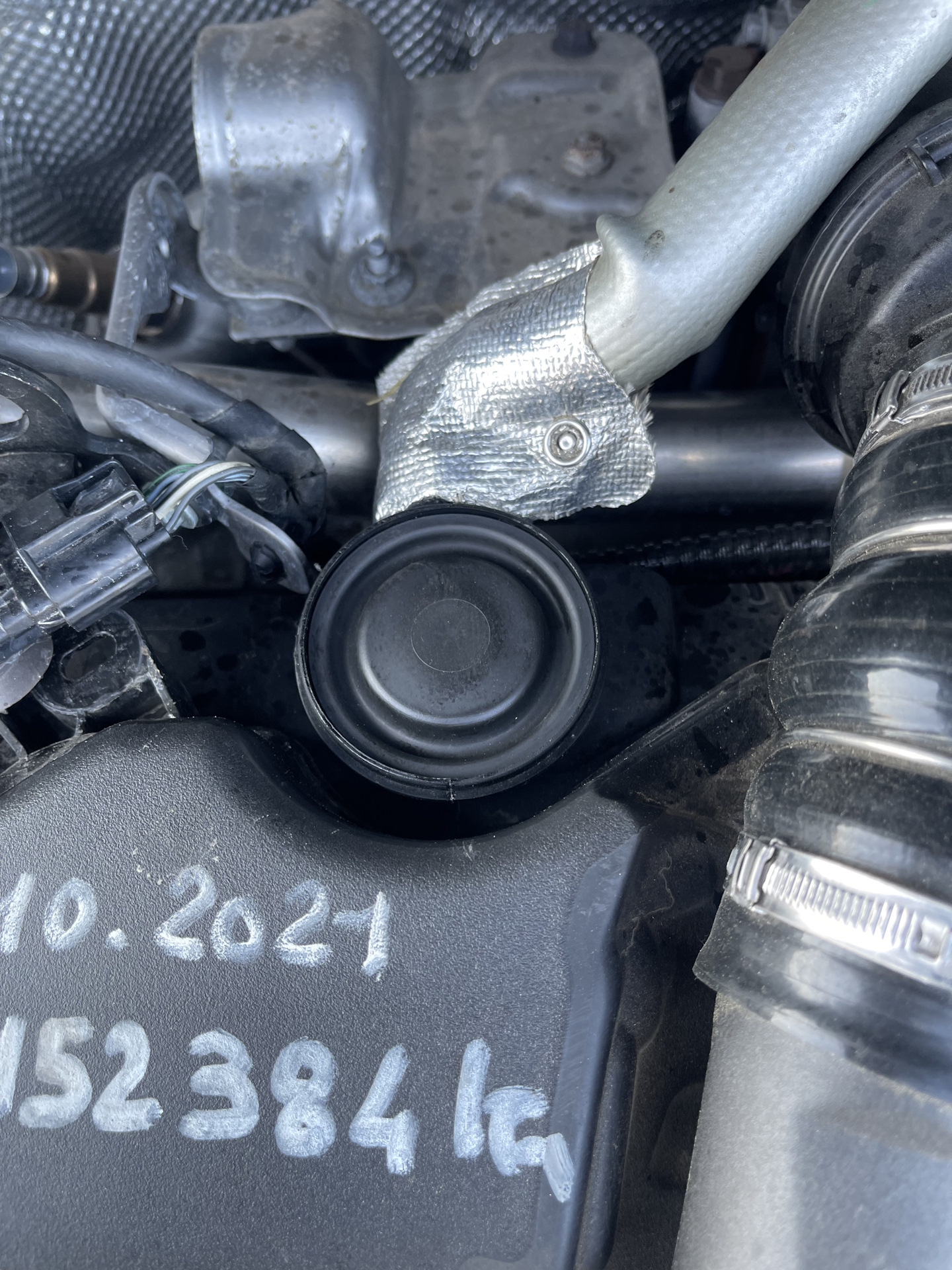 Мембрана масло отделителя K9K R9M — Renault Talisman, 1,6 л, 2018 года ...