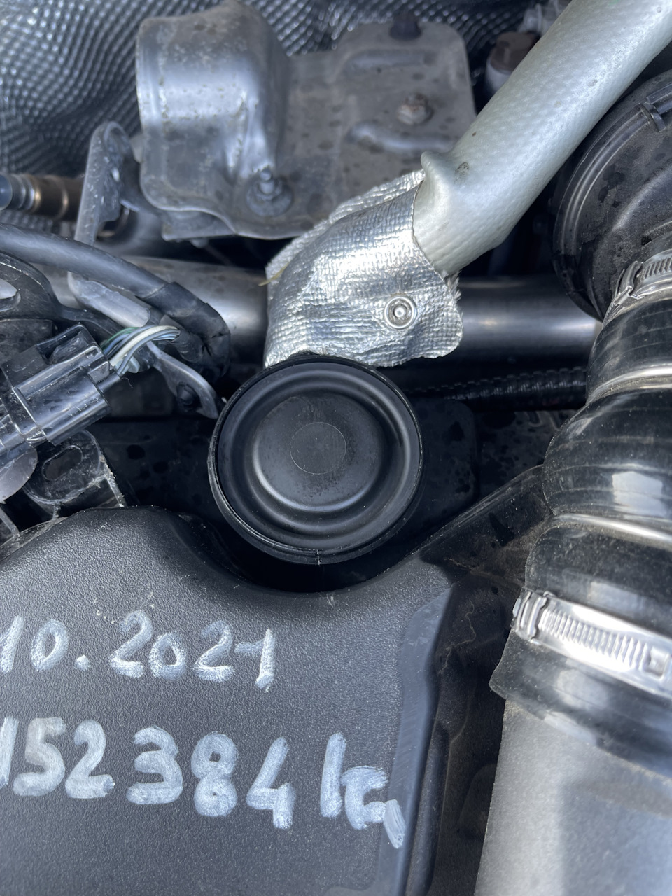 Мембрана масло отделителя K9K R9M — Renault Talisman, 1,6 л, 2018 года ...