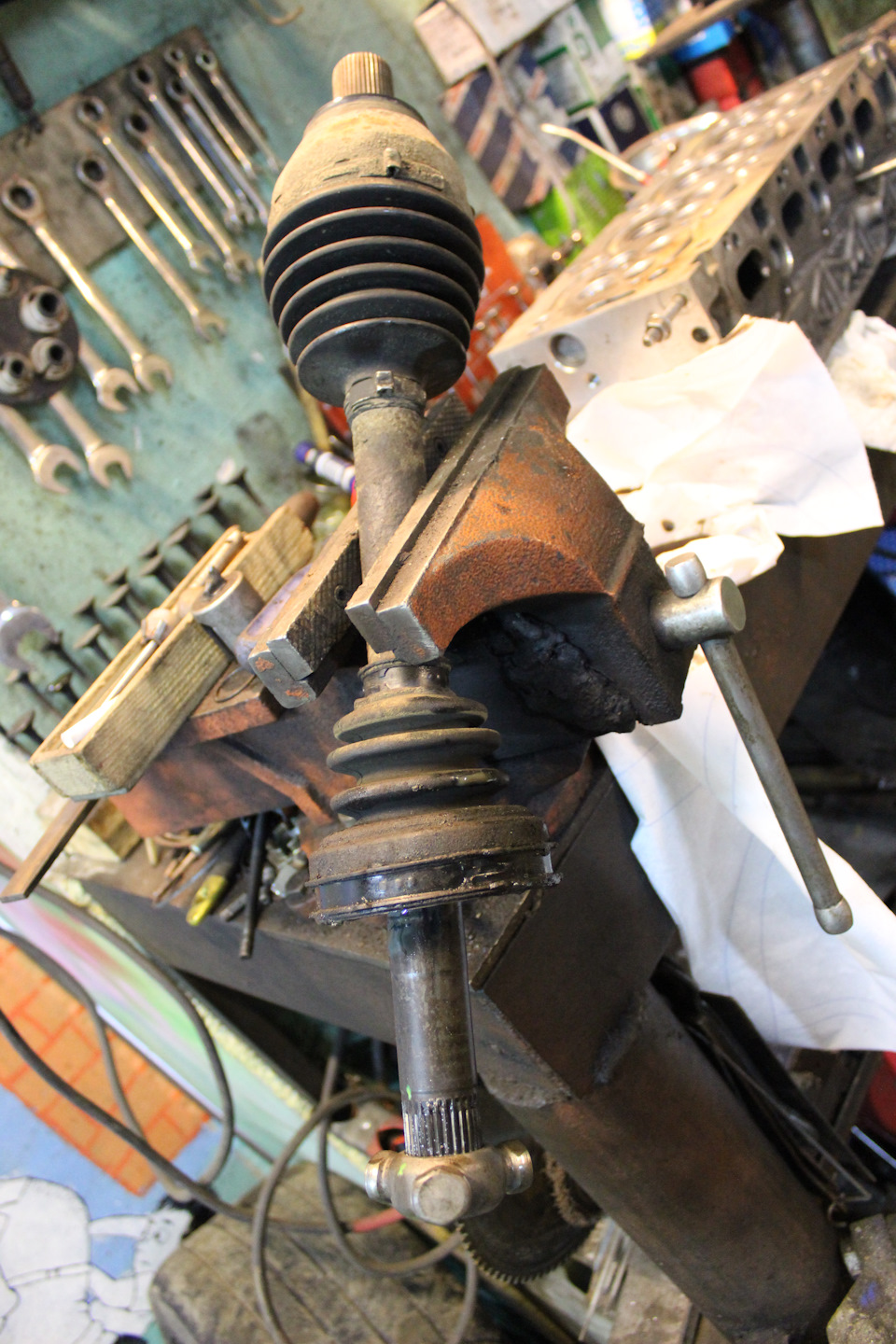 приводим в порядок(подвеска)так же замена пыльников трипойдов и ...