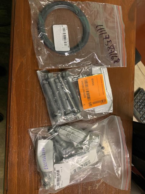 24000392608 Алюмин.болты для АКПП BMW | Запчасти на DRIVE2