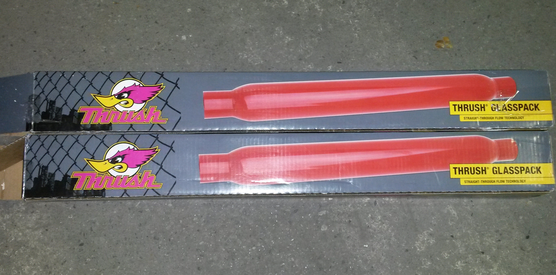 Установка выхлопа Trush Glasspack — Lincoln Town Car II, 4,6 л, 1994 ...