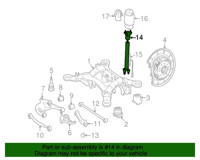 A1643203131 Амортизатор подвески Mercedes | Запчасти на DRIVE2