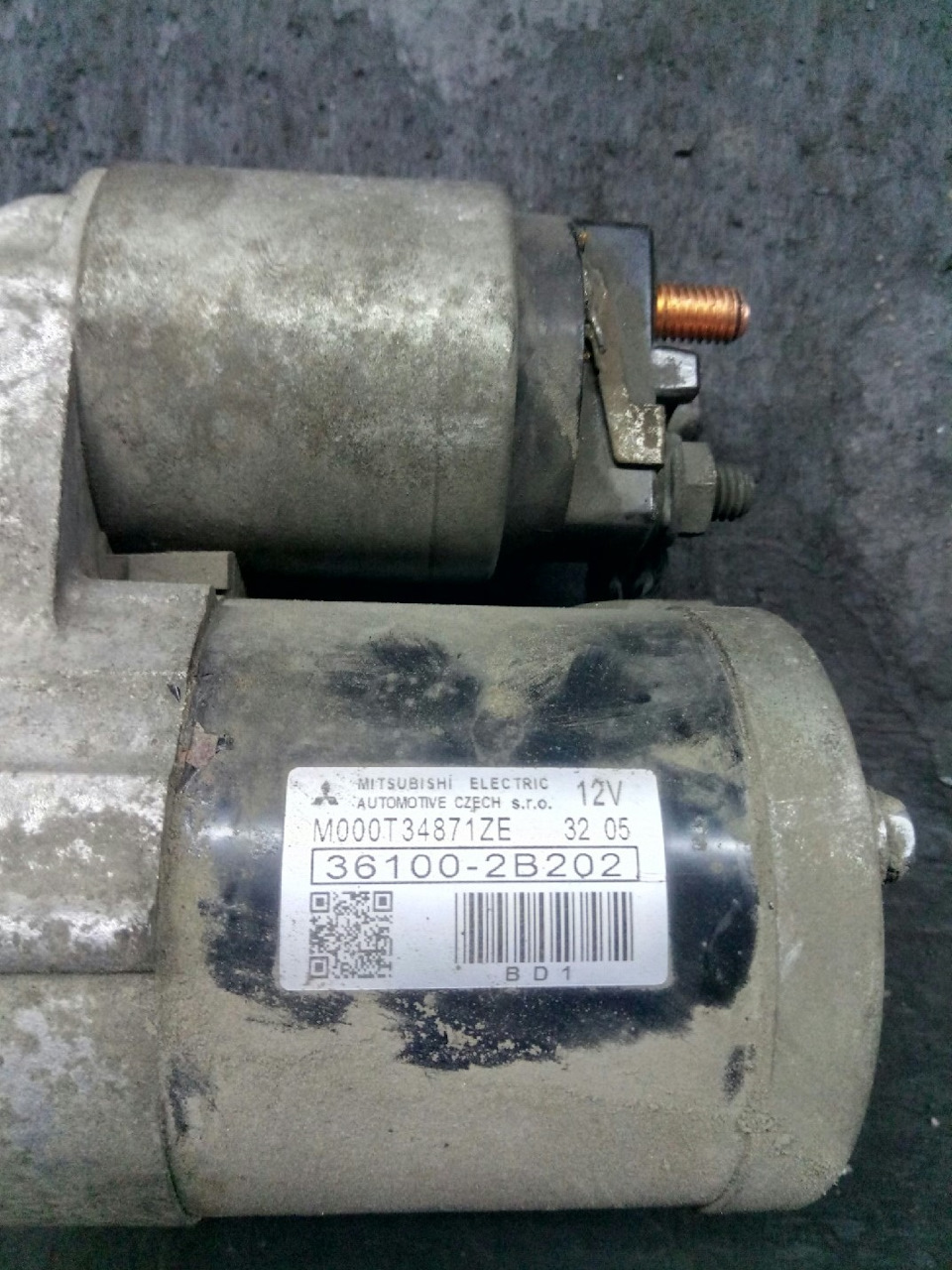 361002B202 Стартер в сборе KIA HYUNDAI | Запчасти на DRIVE2