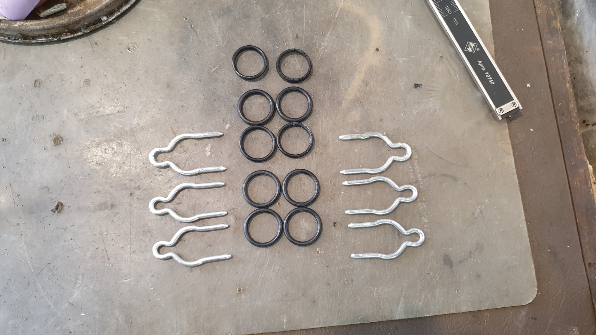 Замена колец радиатора печки 8693268 и скоб 9171504 на GM 9117284 ...