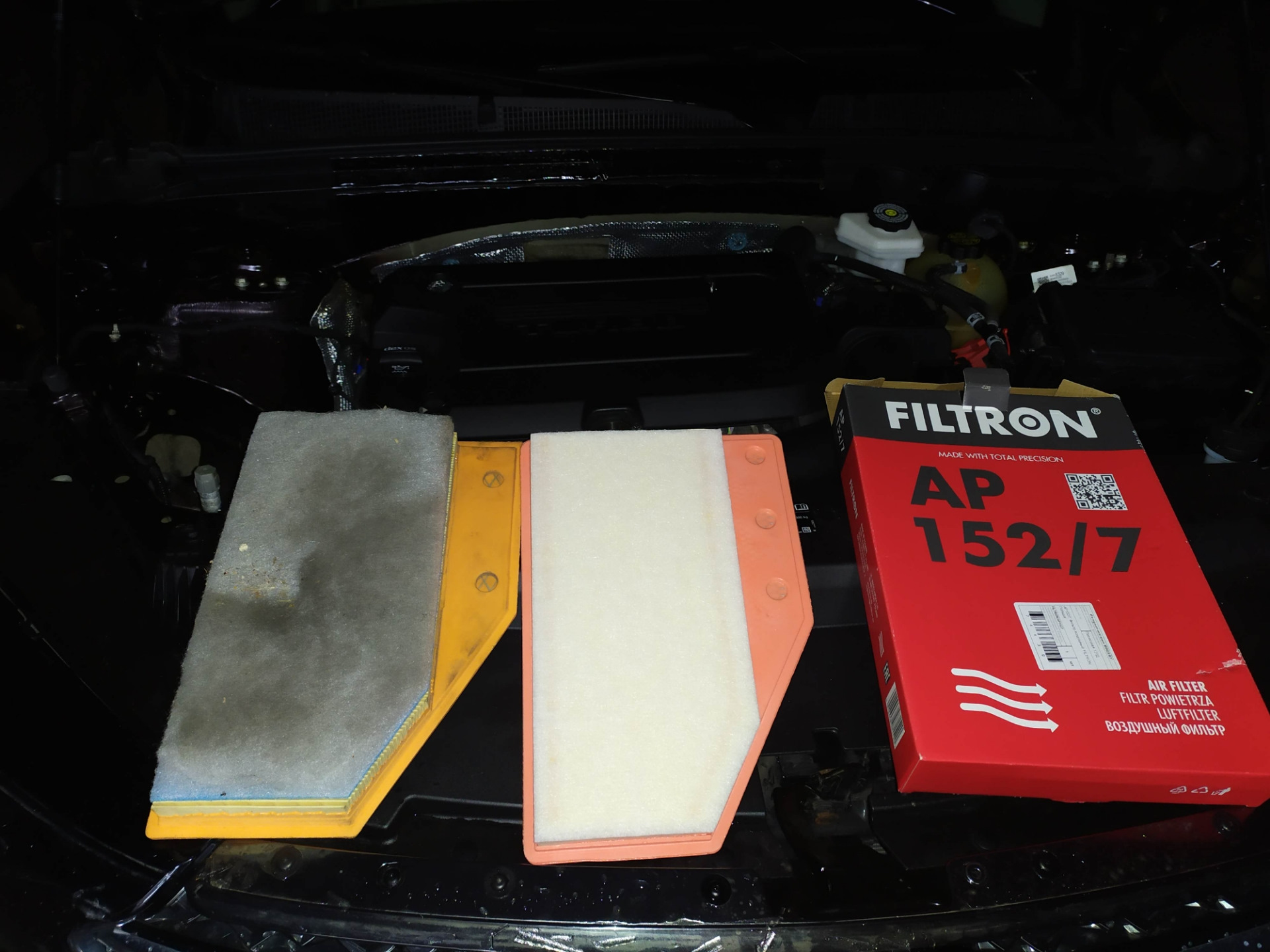 Замена воздушного и салонного фильтров — Buick Envision (2G), 2 л, 2021 ...