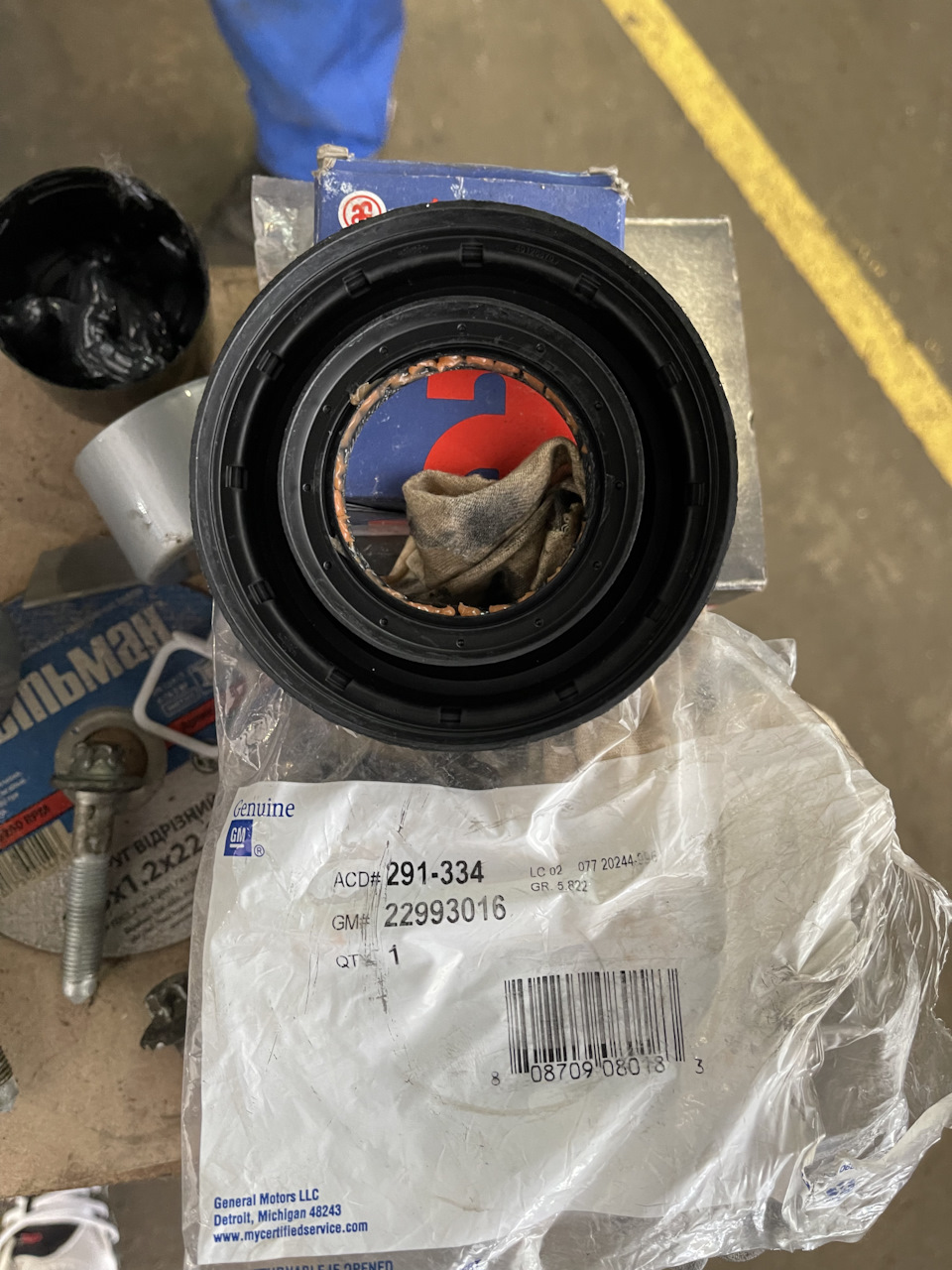 22993016 Уплотнение вала дифференциала GM | Запчасти на DRIVE2