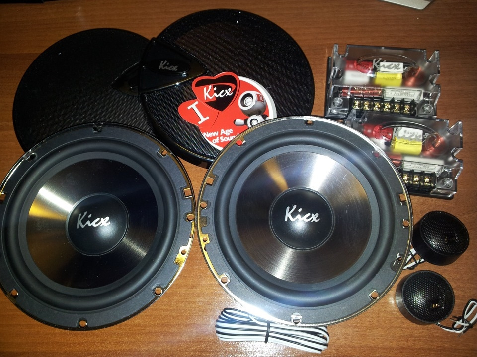 Компоненты Kicx ICQ 6.2 в передние двери — Chevrolet Lacetti 5D, 1,8 л, 2004 года | автозвук ...