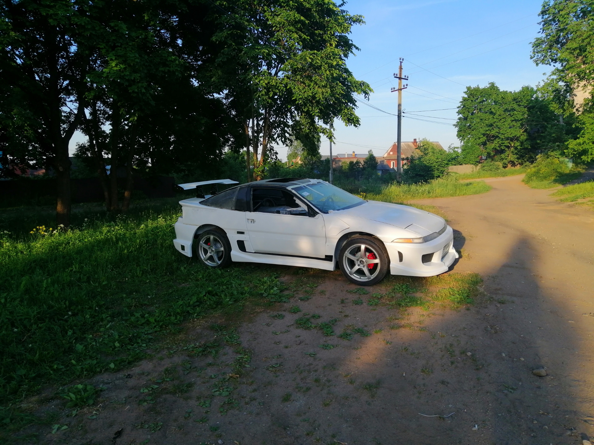 Наконец докрасил — Mitsubishi Eclipse (1G), 2 л, 1994 года | своими ...