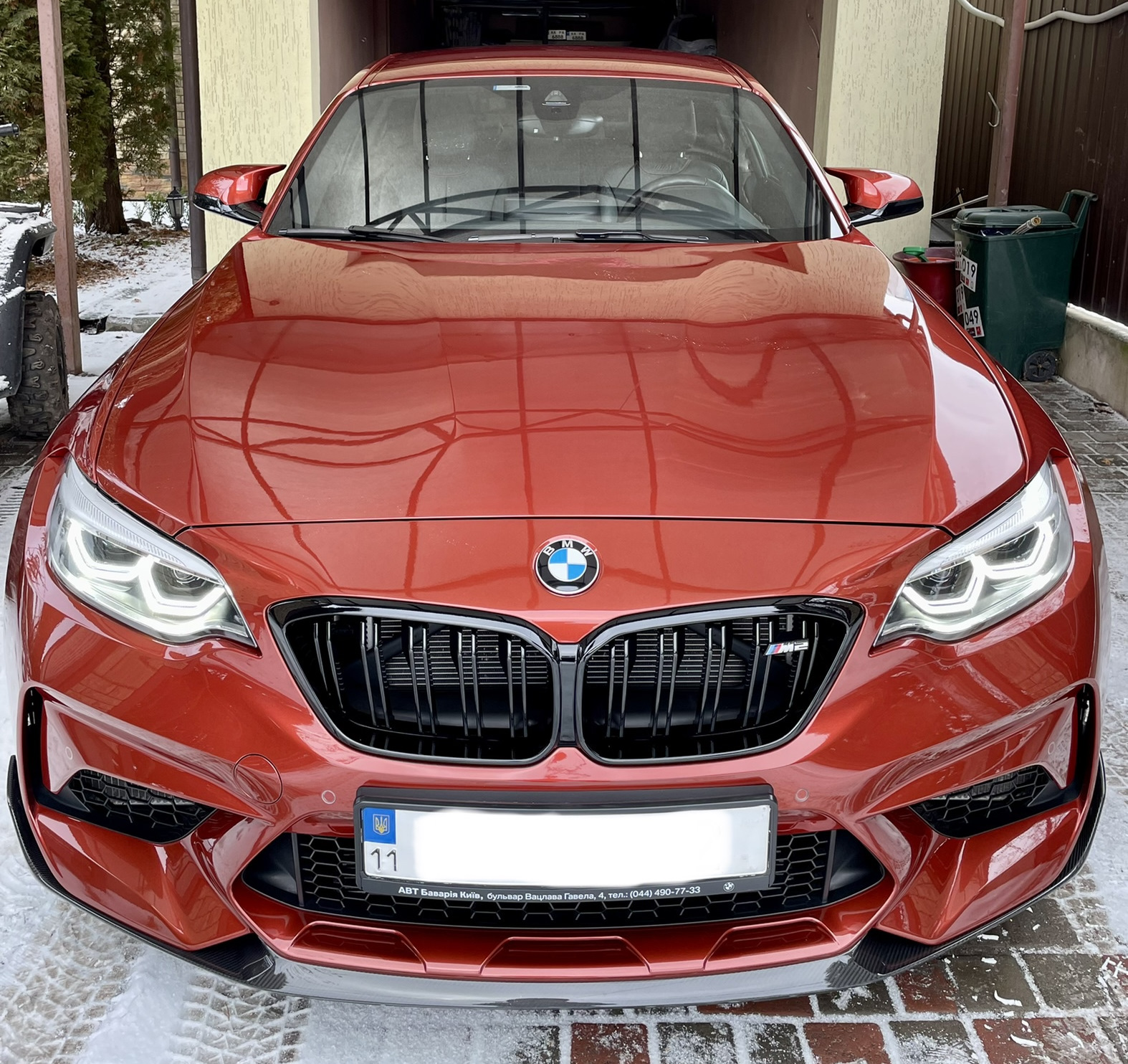 Оклейка защитной пленкой SunTek PPF + Acexxon Universal Front Lip ...