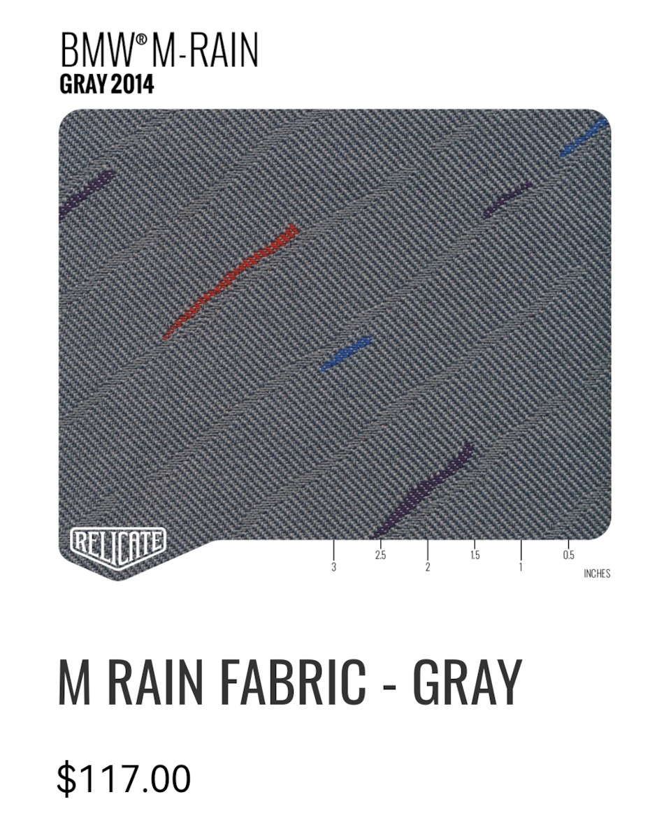 [ 1/3 ] M RAIN FABRIC — GRAY — BMW 3 series (E36), 1,8 л, 1995 года ...