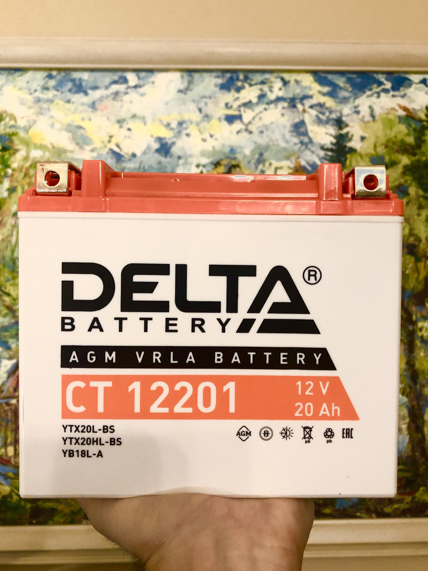Аккумулятор Delta CT 12201 — DRIVE2