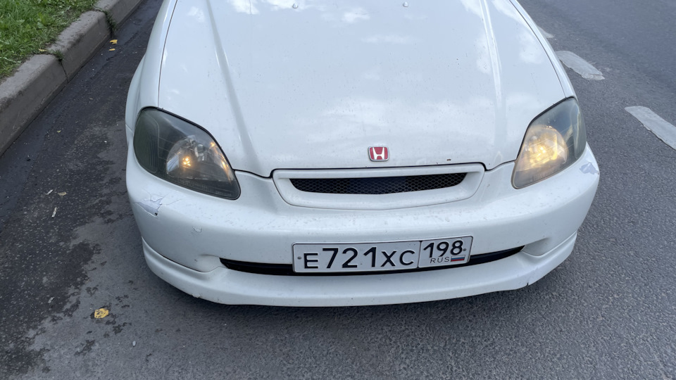 Honda Civic Type R (1G) 1.6 бензиновый 1997 | Race base, сток b16b на ...
