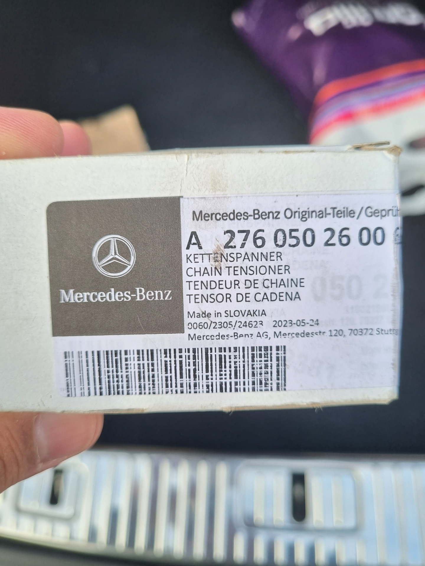 Замена муфты распредвала — Mercedes-Benz S-Class (W222), 3,5 л, 2014 ...