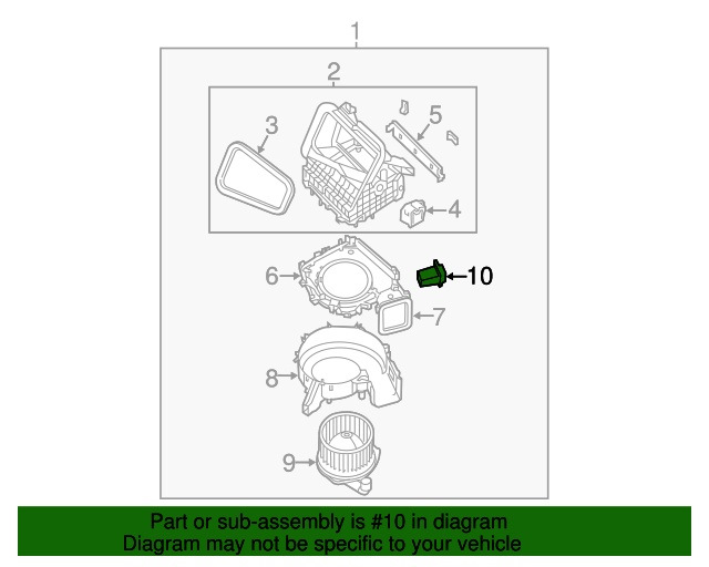 2722670T03 Резистор печки NISSAN INFINITI | Запчасти на DRIVE2