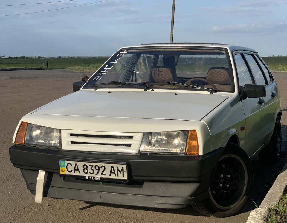 Старые "новые" диски ATS Multispoke R15 — Lada 2109, 1,3 л, 1988 года ...
