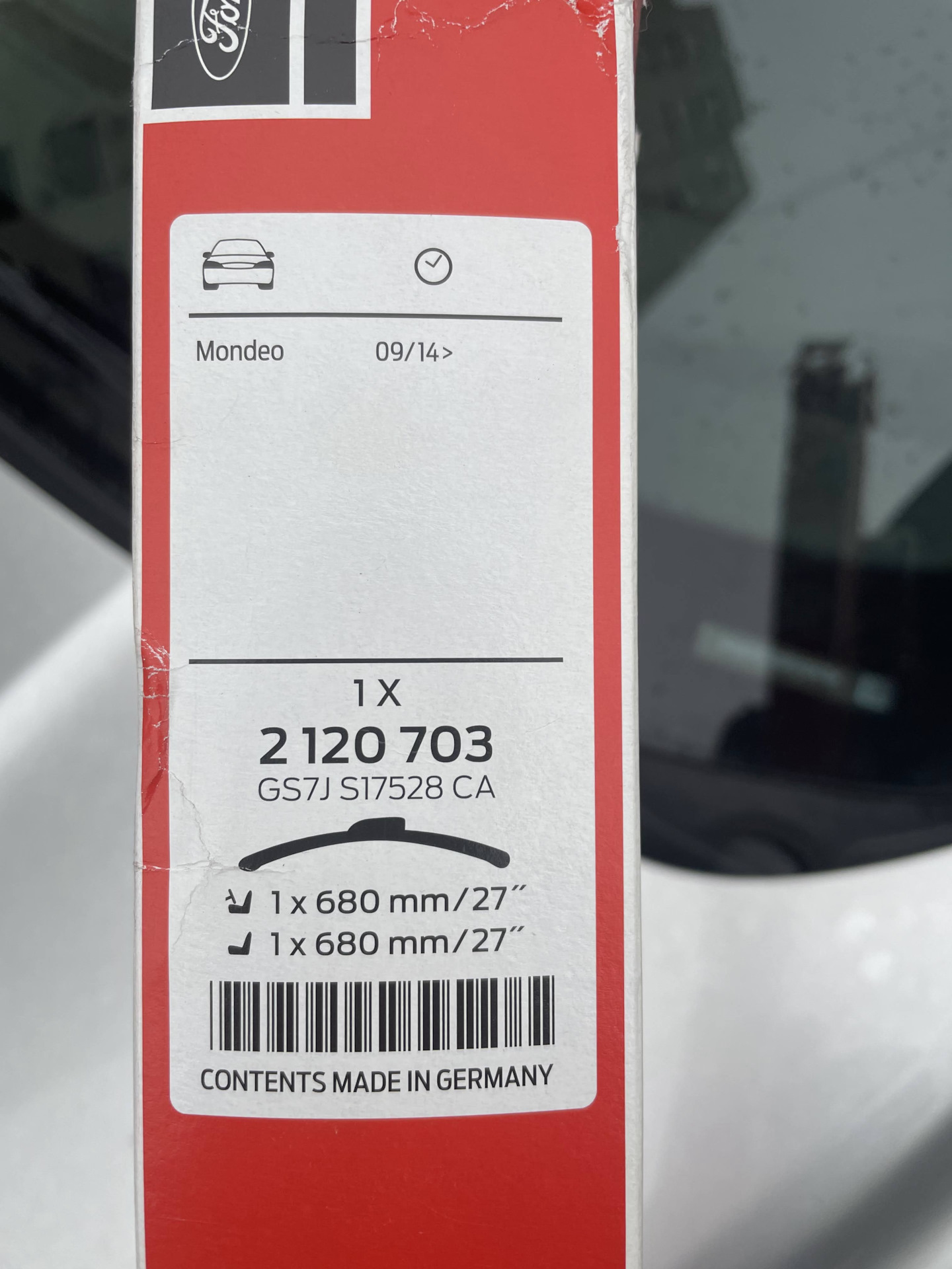 Что-то на богатом — дворники Motorcraft — Ford Fusion (America) (2G), 2 ...