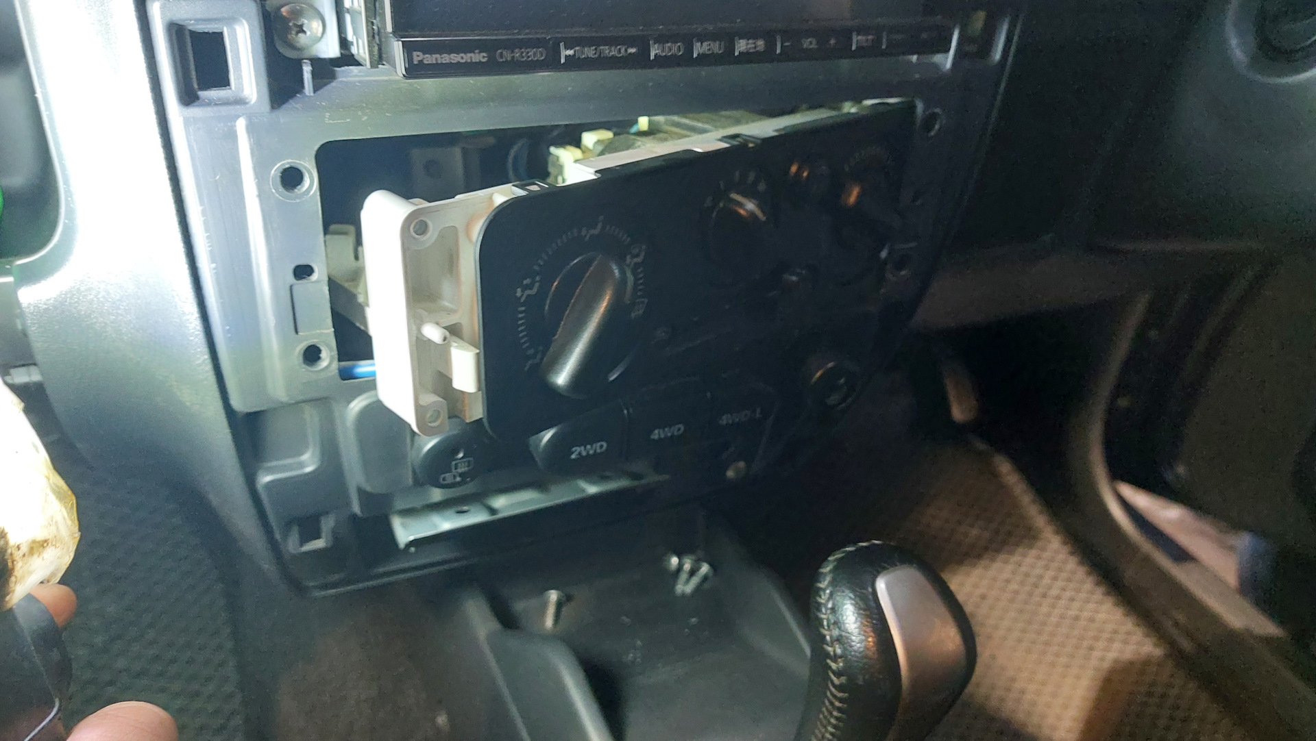 Замена лампочек подсветки в климате suzuki jimny рестайл — Suzuki Jimny ...