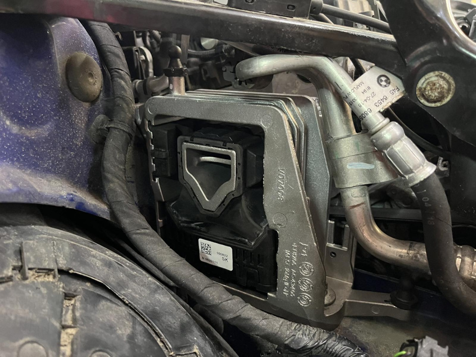 Замена правой подушки двигателя — MINI Cooper S Mk III, 2 л, 2018 года ...