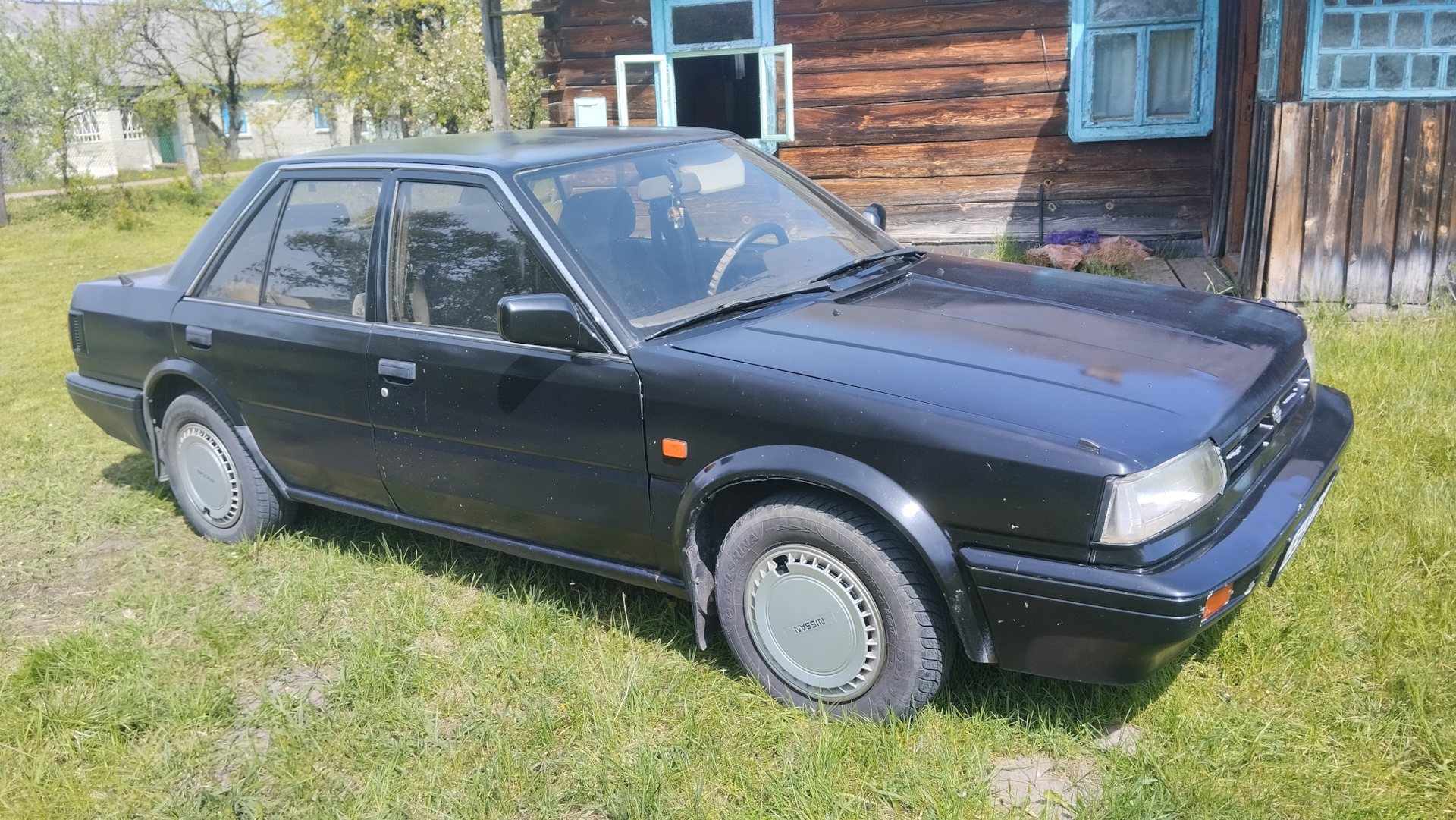 Птичка улетела) — Nissan Bluebird (U11), 2 л, 1990 года | продажа ...