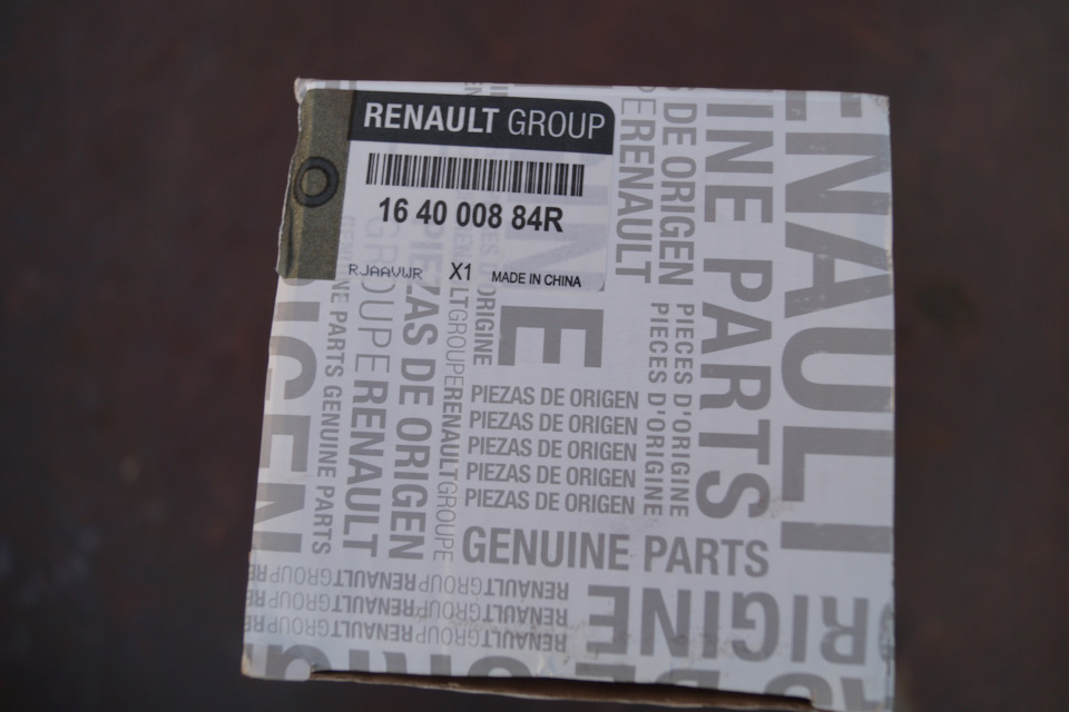 Подделка или нет топливный фильтр К9К — Renault Duster (1G), 1,5 л ...